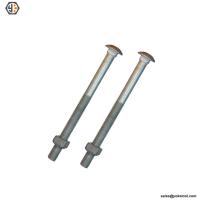 China 3/8'' Carriage Bolt HDG IEEE C135.1 & CSA C83 SEC Compliant Poleline Fastener for sale