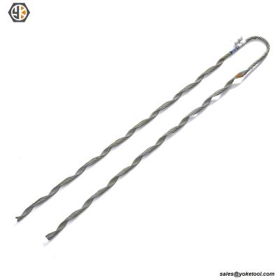 China Steel Cable Dead End Guy Grip For Optical Fiber for sale