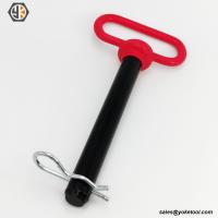 China Magnetic 12mm Trailer Pin with Cotter Hitch Pin Yellow Handle Hitch Trailer Pins for sale