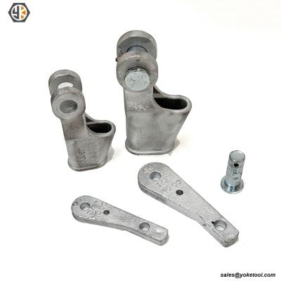 China Crane Open Wedge Socket With Cotter Pin For Elevators Lifts for sale