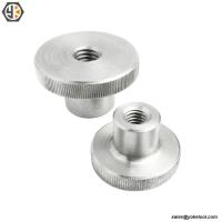 China Black Steel and Stainless Steel Round Knobs Hand Nuts for 3D Printer Parts for sale