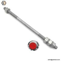 China 1-1/2'' Thread F1554 Grade 55 Straight Anchor Bolt for sale