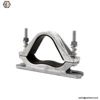 China Trefoil Cable Cleat Aluminum M8 Mounting CCAL1H3238-X for sale