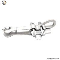 China Straight Line Strain Clamp | A356-T6 Aluminum LPDC Casting | Overhead Line Strain Clamp for sale