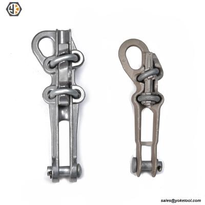 China Straight Line Strain Clamp | A356-T6 Aluminum LPDC Casting | Overhead Line Strain Clamp for sale