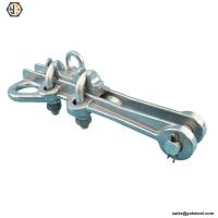 China Straight Line Strain Clamp | A356-T6 Aluminum LPDC Casting | Overhead Line Strain Clamp for sale