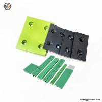 China UHMW PE Irregular Shape Machined Parts Wear Plates Cutting Drilling Service for sale