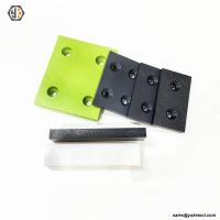 China UHMW PE Irregular Shape Machined Parts Wear Plates Cutting Drilling Service for sale