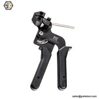 China Self-Locking Metal Stainless Steel Ball Lock Fully Polyester Coated Ties for sale