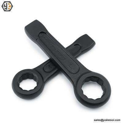 China DIN 7444 Non-Sparking Slogging Wrench Safety Tools Striking Box Wrench 50mm for sale