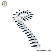 China M3.5 M3.9 Black Coarse/Fine Thread Collated Drywall Screws 25mm 35mm 65mm for sale