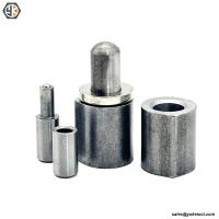 China Customized Size Steel Weld-on Hinge For Garage Door for sale