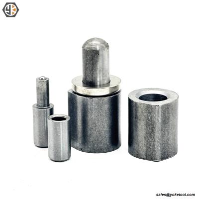 China Customized Size Steel Weld-on Hinge For Garage Door for sale