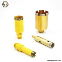 China Wet Diamond Core Drill Bit 24mm x 350 x 1/2in BSP (M) for sale