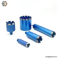 China Wet Diamond Core Drill Bit 24mm x 350 x 1/2in BSP (M) for sale