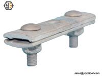 China Hot DIP Galvanized Double Groove Cable Suspension Wire Clamp for sale