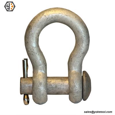China Power Fitting Forged Anchor Shackle U type for Overhead Line for sale