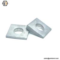 China ASTM F436 hardened Square Beveled Washers for sale