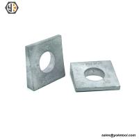 China ASTM F436 hardened Square Beveled Washers for sale