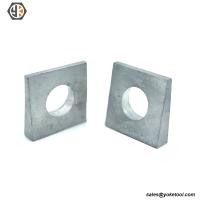 China ASTM F436 hardened Square Beveled Washers for sale