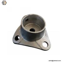 China Hot Dip Galvanized Sidewalk Pole Plate and End Fitting iron casting for sale