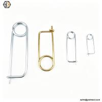 China Zinc plating Spring Wire Safety Pins for sale