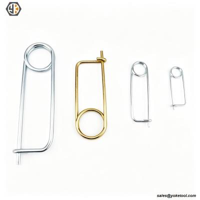 China Zinc plating Spring Wire Safety Pins for sale