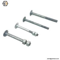 China Carbon Steel Tower Pole Step Bolt Nut for Electric pole HDG per ASTM A153 for sale