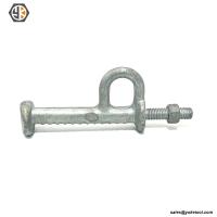 China Carbon Steel Tower Pole Step Bolt Nut for Electric pole HDG per ASTM A153 for sale