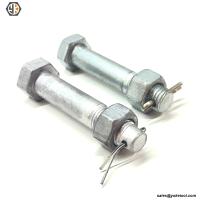 China Hight Strength Steel EN14399 DIN6914 IOS7412 Heavy Structural Bolting Hot Dip Galvanized for sale