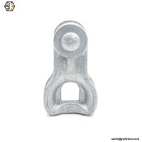 China Malleable Iron Ductile Iron Dead end Thimble Clevis 70KN  HDG Per ASTM A153 for sale