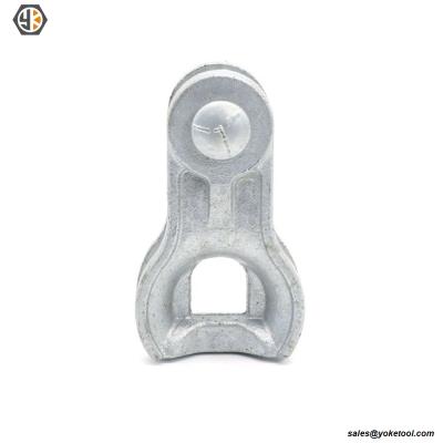 China Malleable Iron Ductile Iron Dead end Thimble Clevis 70KN  HDG Per ASTM A153 for sale