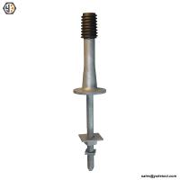 China IEEE C135.90 Insulator Pins for Overhead Line Struction Hot Dip Galvanized for sale