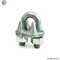 China Carbon Steel Drop Forged Wire Rope Clip for Poleline Hardware for sale
