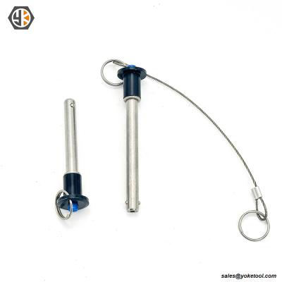China 10mm Ball Locking Quick Release Pin Button Handle for sale