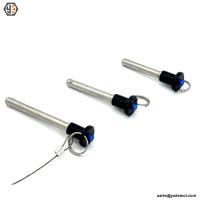 China 10mm Ball Locking Quick Release Pin Button Handle for sale