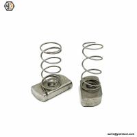 China Carbon Steel Or Stainless Steel Solar Panel Mounting Spring Nut with Plastic Wing for sale