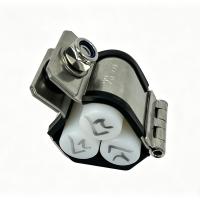 China Trefoil Cable Cleats 316L Stainless Steel IEC 61914:2021 Certificated for sale