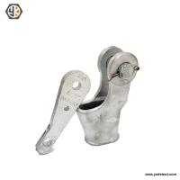 China Cast Steel 1/2'' 3/8'' Wire Rope Open Wedge Socket Galvanized for sale