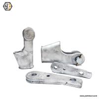 China Cast Steel 1/2'' 3/8'' Wire Rope Open Wedge Socket Galvanized for sale