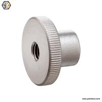 China DIN466 M8 Knurled Thumb Nuts High Type Stainless Steel for Mechanical Parts for sale