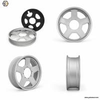 China Low Pressure Die Casting Aluminum Wheels | High Strength Low Porosity | T6 Heat Treatment for sale