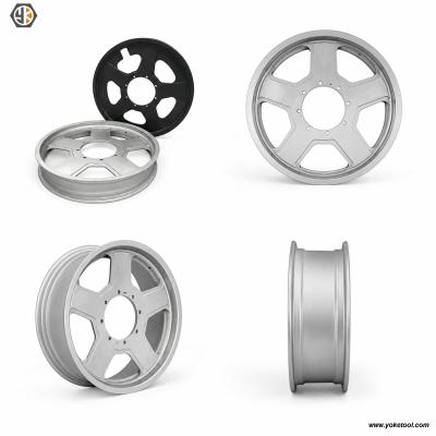 China Low Pressure Die Casting Aluminum Wheels | High Strength Low Porosity | T6 Heat Treatment for sale