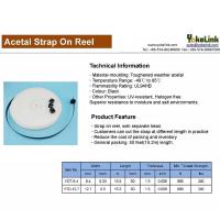 China 50 feet Reels Acetal Strap Cable Ties with Double Locking Heads for sale