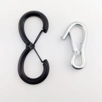 China S Biner Stainless Steel Dual Carabiner. S Biner carabiner Snap Hook for sale
