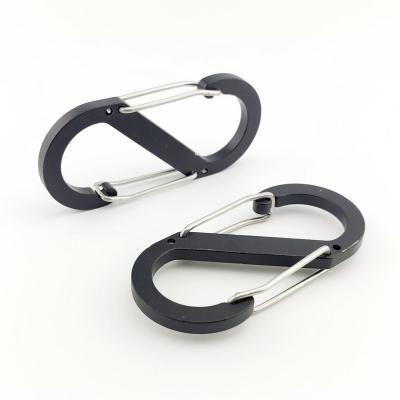 China S Biner Stainless Steel Dual Carabiner. S-Biner Slidelock hook for sale