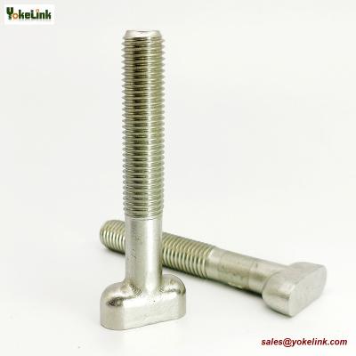China 304 Stainess Steel ANSI/AWWA C111/A21.11 Mechanical Joint T bolt with Nut for Waterwork for sale
