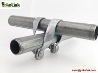 China Galvanized Steel Greenhouse Cross Connectors 1 5/8