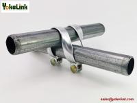 China Galvanized Steel Greenhouse Cross Connectors 1 3/8