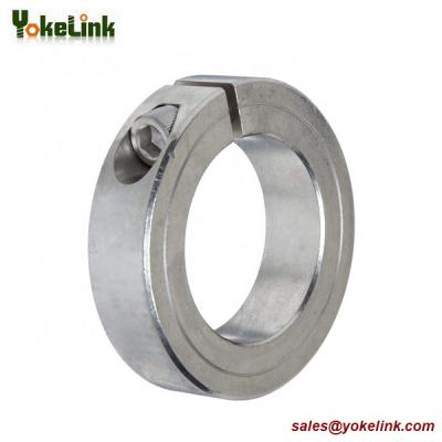 China Single split shaft collar 30 mm one piece Clamp Shaft Collars with Zinc Plating for sale